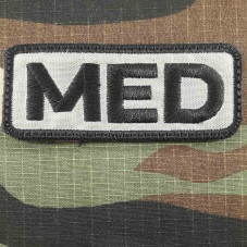 PATCH MEDIC COLOR ACU VELCRO 60X20MM