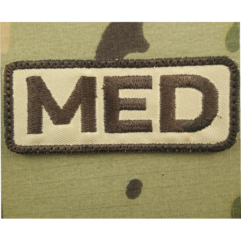 PATCH MED DESERT VELCRO 90X30mm