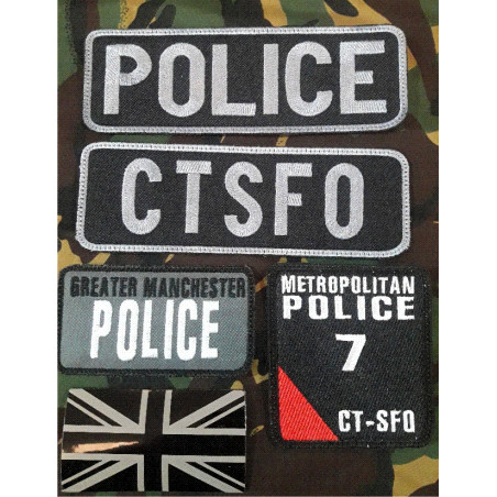 PACK KIT POLICE CTSFO UK FLAG VELCRO