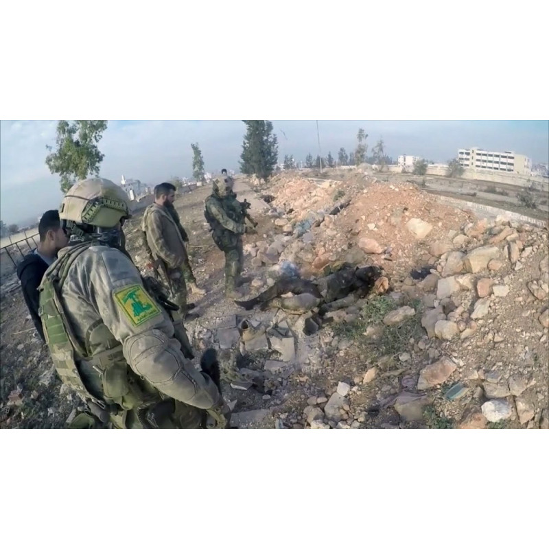 PATCH HEZBOLLAH libanesa SPECIAL FORCE 80X60MM VELCRO